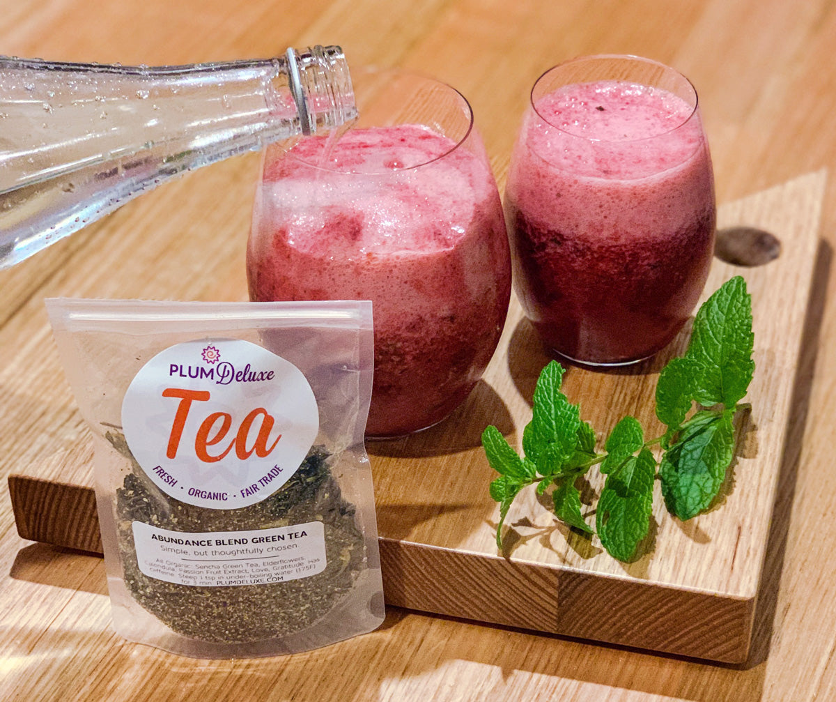 Sweet & Fruity Sips: Green Tea Passion Fruit Agua Fresca – Plum Deluxe Tea