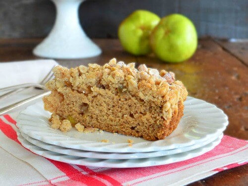 Perfect Weekend Apple Cardamom Coffee Cake – Plum Deluxe Tea