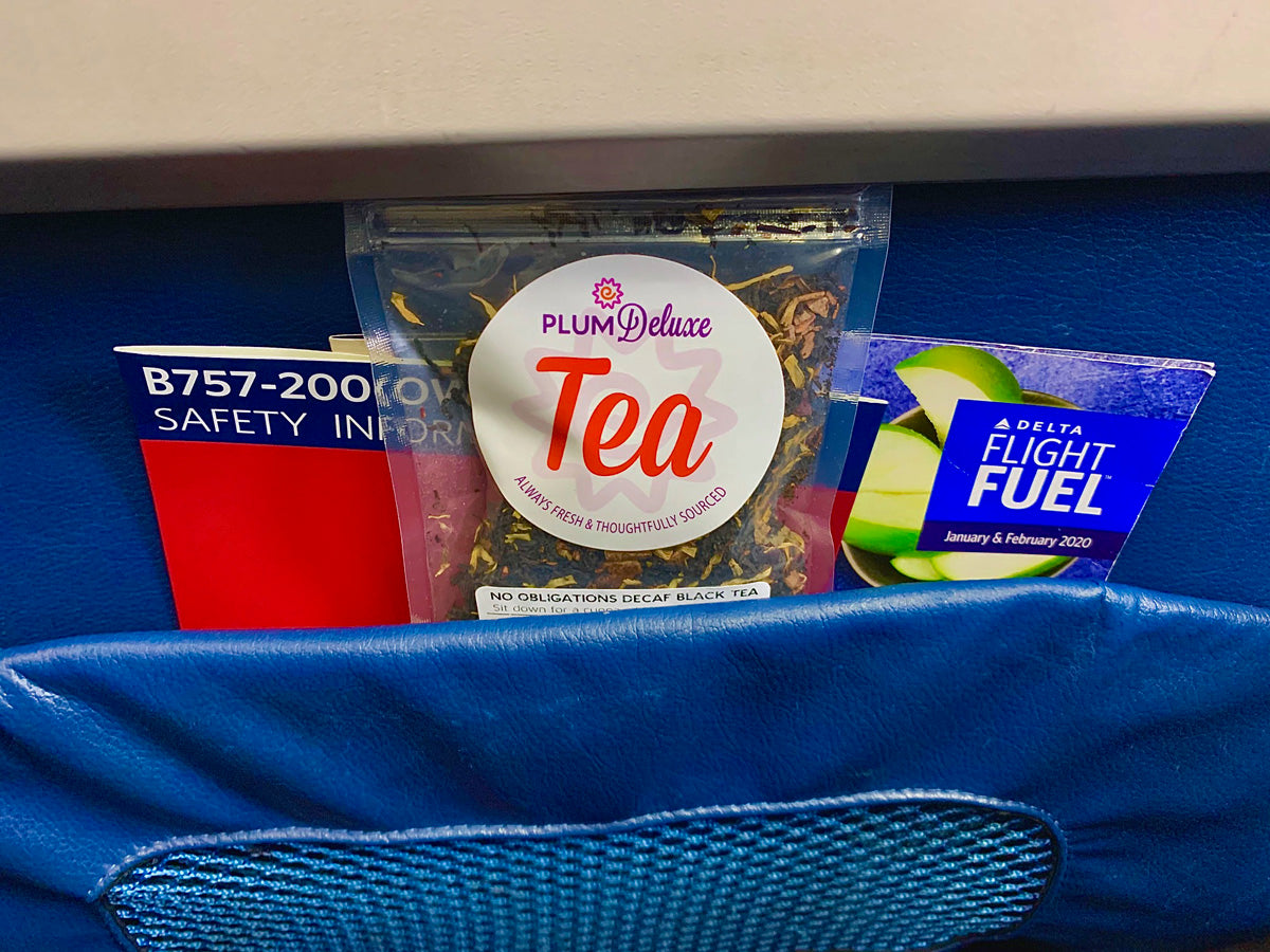 Travel Time: Can I Bring Loose Leaf Tea on an Airplane? – Plum Deluxe Tea