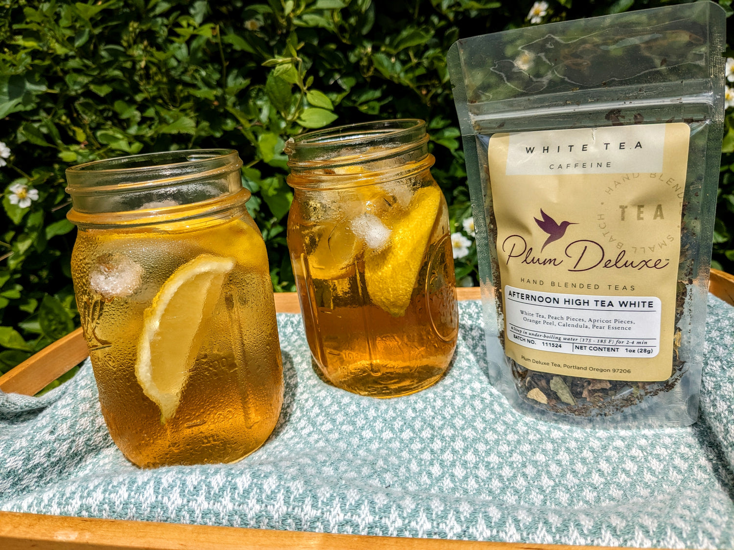 Iced White Tea: How to Cold Brew White Tea – Plum Deluxe Tea