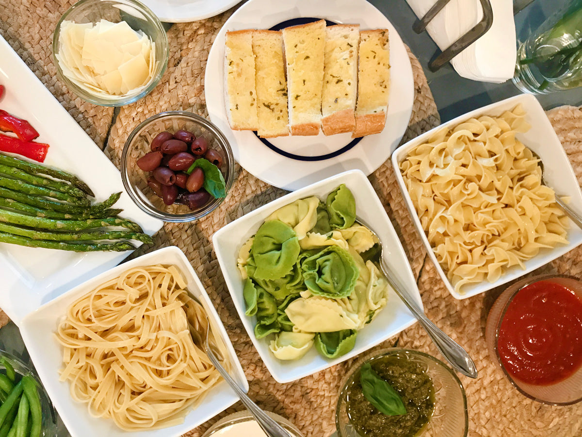 Pasta Station Ideas for Your Next Pasta Party – Plum Deluxe Tea