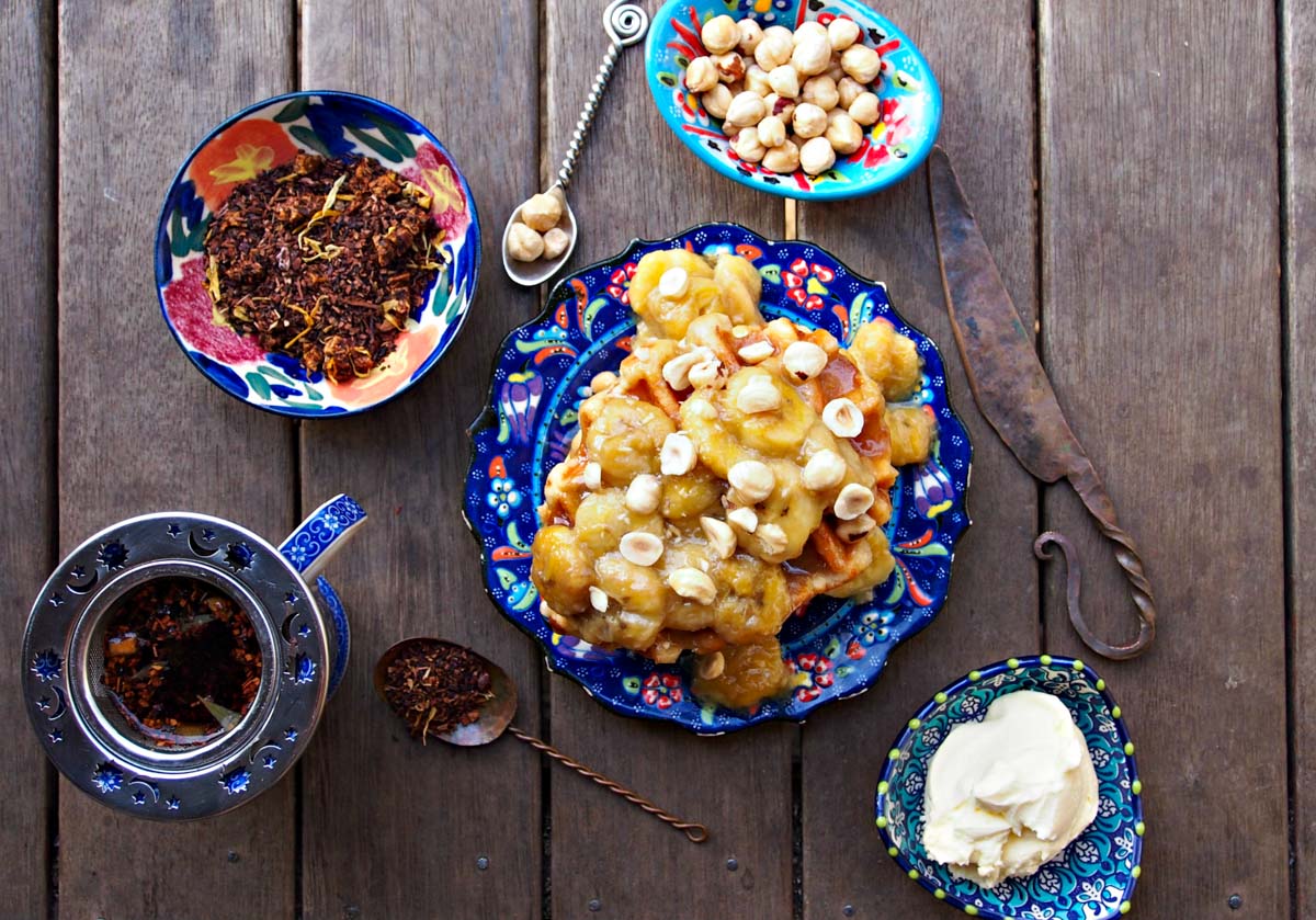 Teatime Waffle Cake Recipe – Plum Deluxe Tea