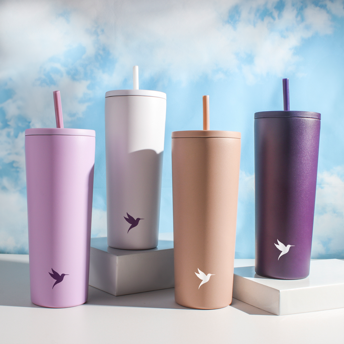 Reusable Iced Tea Cold Cup (4 Colors) – Plum Deluxe Tea