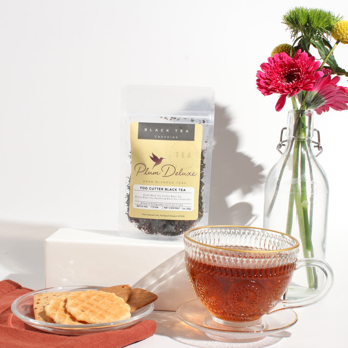 Fog Cutter Black Tea (Irish Breakfast w-Hint of Lemon) – Plum Deluxe Tea