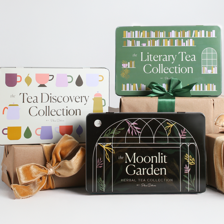 Tea Gift Tin (Choose from 3 Designs) – Plum Deluxe Tea