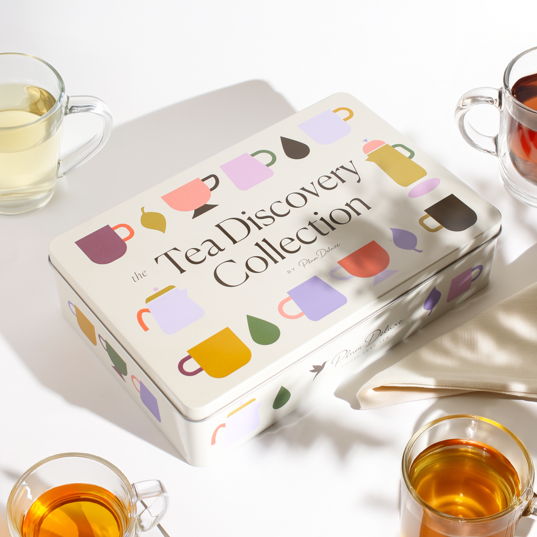 Tea Gift Tin (Choose from 3 Designs) – Plum Deluxe Tea