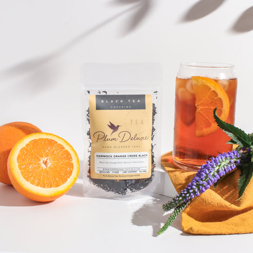 Orange Creme Organic Loose Leaf Black Iced Tea | Plum Deluxe – Plum ...