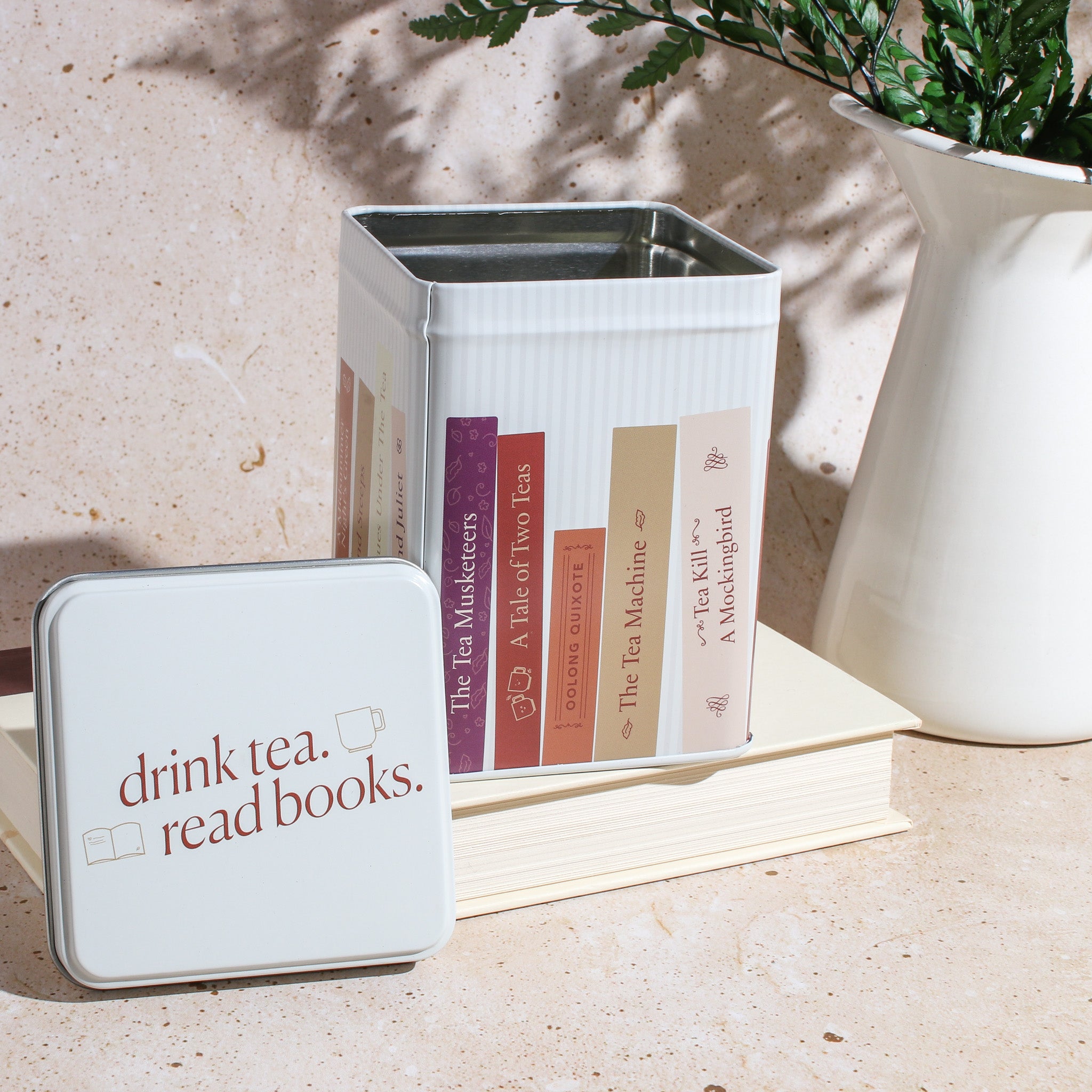 Literary Tea Tin – Plum Deluxe Tea