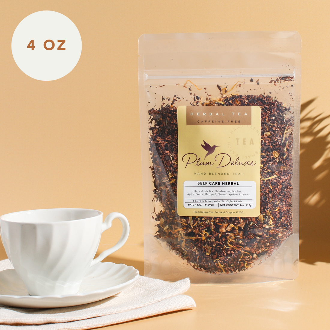 Apricot Tea | Relaxing Herbal Tea | Plum Deluxe – Plum Deluxe Tea