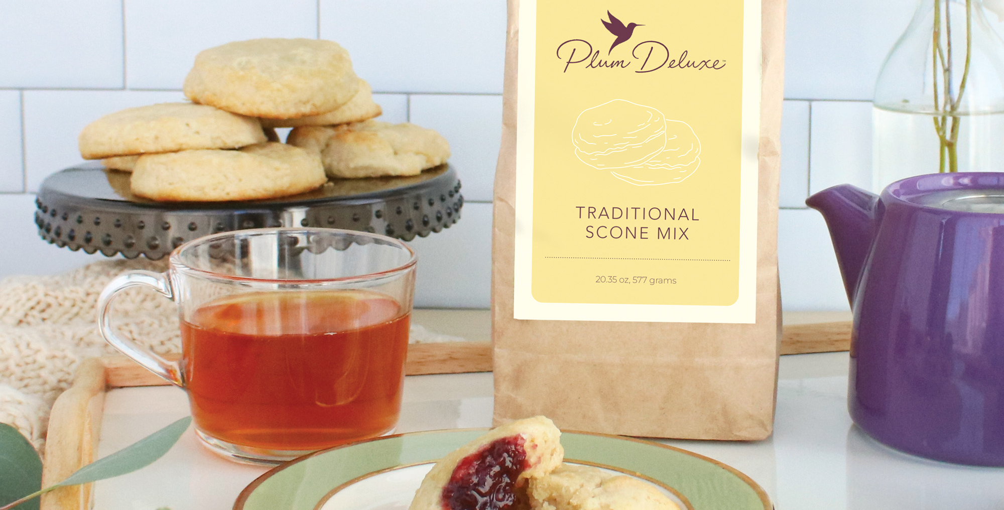 Cream Tea Day – Plum Deluxe Tea