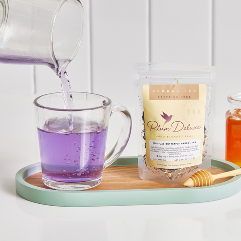 Magical Butterfly Herbal Tea (Butterfly Pea Flower / Berries) – Plum ...